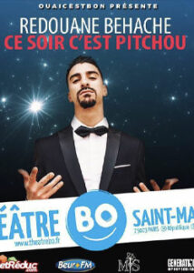 Redouane Behache – Spectacle ,humoriste, comédien, billetterie